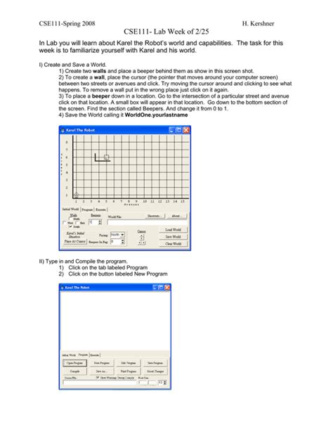 cse111 lab week of 2 25