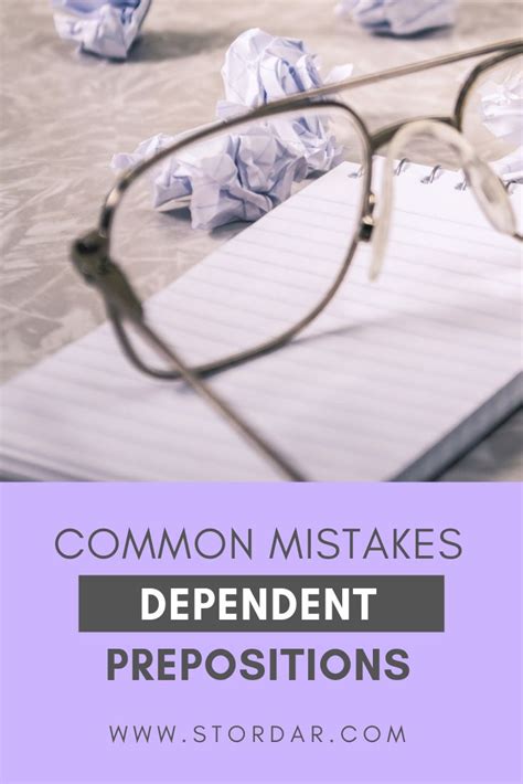 Common Errors In Prepositions Pdf Learn English Online Learning