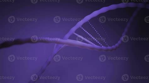 Moving 3d Dna Structure Design 3d Dna Chain Moving In Electronic
