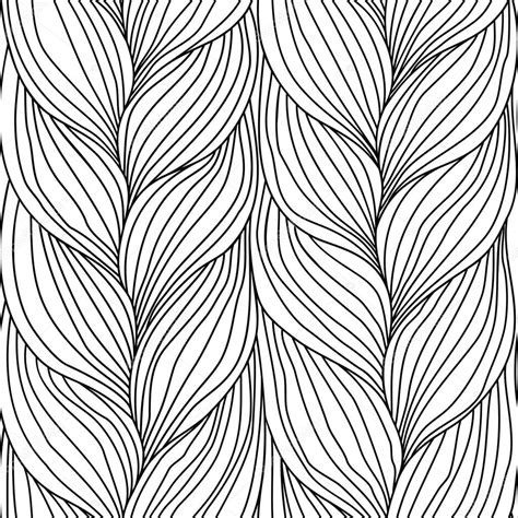 Download Vector Seamless Pattern With Weaving Of Braids Abstract Background In The Form Of