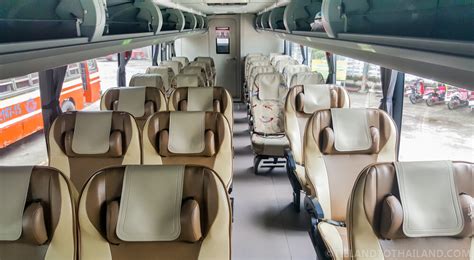 Review Thailands Green Bus Vip Class Bus Tieland To Thailand