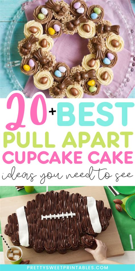 The Best Pull Apart Cupcake Cake Ideas Anyone Can Recreate Pretty