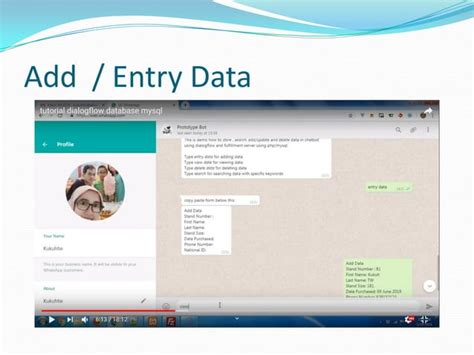 Tutorial Develop Whatsapp Chatbot Using Php Mysql Ppt