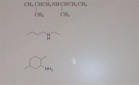 Solved Whats The Iupac Name Or Skeletal Structure Of The