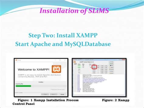 how to install slims library software ppt