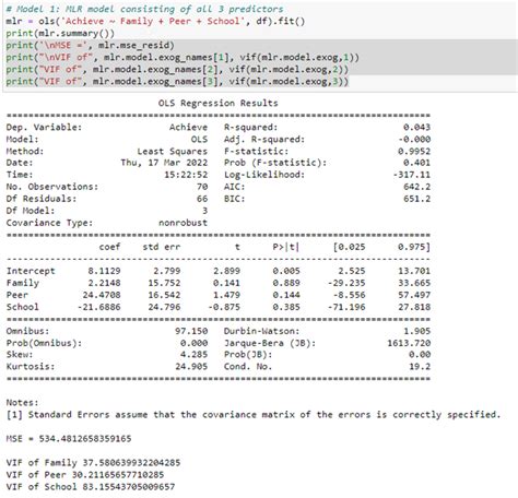 Python MLRModel Transformation Of Multi Linear Regression Models To