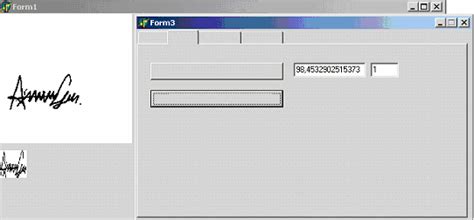 Software Interface For The Signature Recognition And Verification System Download Scientific