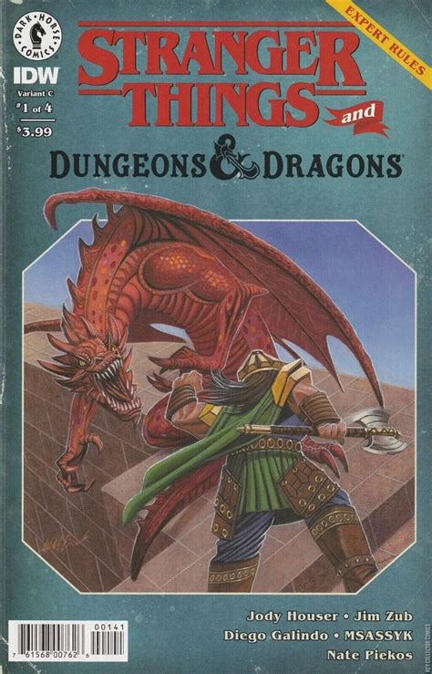 Stranger Things Dungeons And Dragons 1 Variant Published N