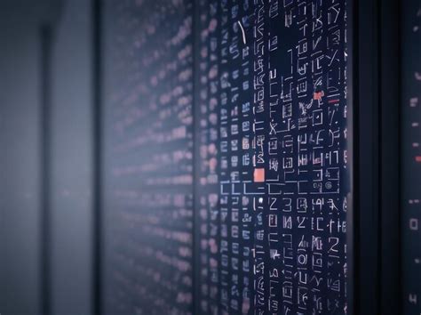 Premium Photo Binary Brilliance 3d Rendered Digital Matrix Code Background