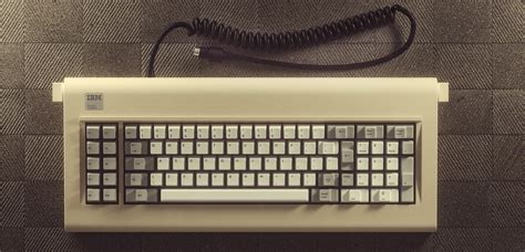 Ibm Model F Keyboard Full Cgi On Behance