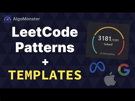 Leetcode Was Hard Until I Learned These 8 Patterns With Templates