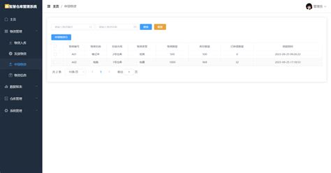 一个基于springbootvue前后端分离智慧仓库管理系统的设计实现vuespringboo仓库管理系统 Csdn博客