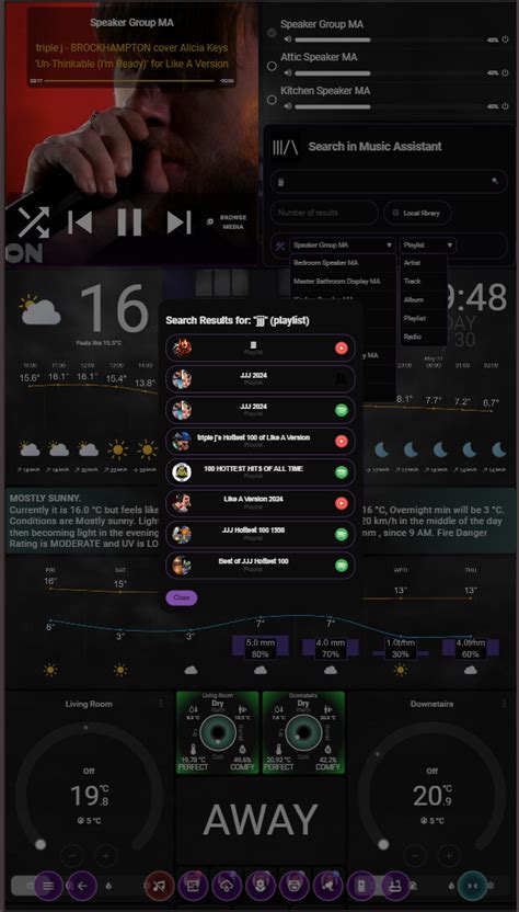 Maxi Media Player Page 6 Dashboards And Frontend Home Assistant