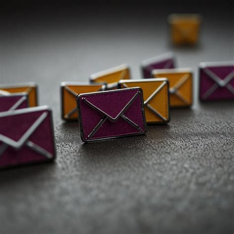 New Email Message Concept 3d Vector Mobile Application Icon Ai Generated Premium Ai Generated