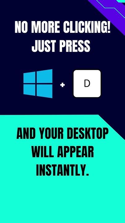 Keyboard Shortcut Hack Minimize All Windows In 1 Second Windowshacks Computertips Techhacks