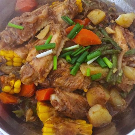【东北炖菜（大丰收）的做法步骤图】ly吃不饱下厨房