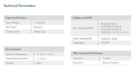DA Led Controller Skydance Lighting Control System DMX Signal Amplifier V