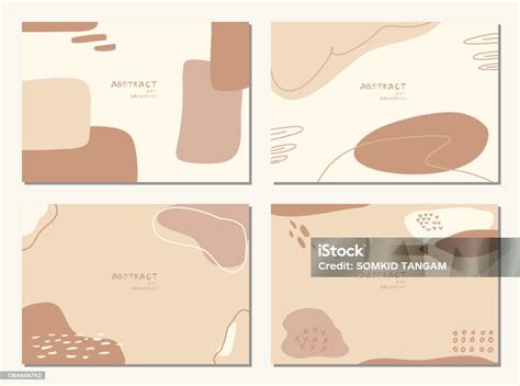 현대 추상 벡터 배경최소한의 트렌디 한 스타일 다양한 모양은 배경 카드 인사말 벽지 브로셔 전단지 초대 및 기타에 좋은 디자인 템플릿을 설정합니다 벡터 일러스트레이션 0명에