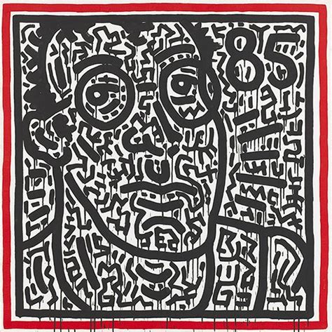 Keith Haring Self Portrait Keith Haring Self Portrait