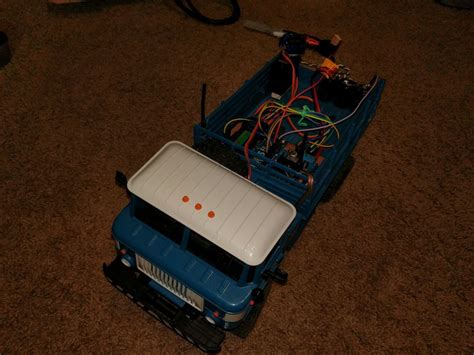 Rc Truck Packs Arduino Control System And An Electromagnetic