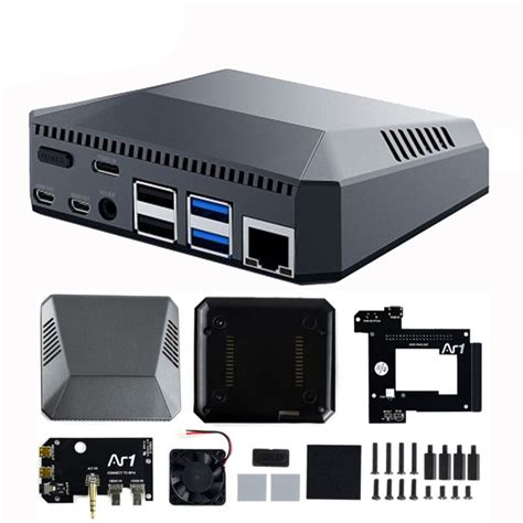 Argon One V2 Raspberry Pi 4 Aluminum Case Safe Pow Vicedeal