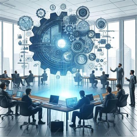 Collaborative Software Engineering In An Office Environment Premium Ai Generated Image
