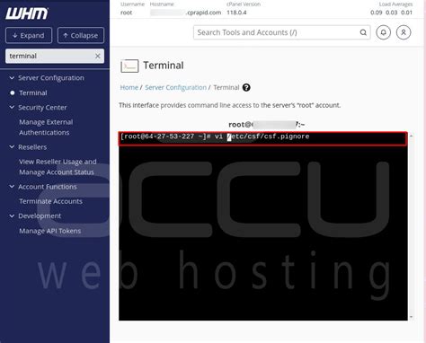How To Disable The Lfd Excessive Resource Usage Alert In Whmcpanel