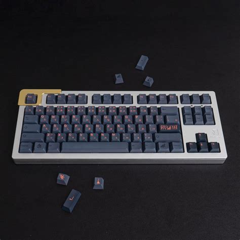 Cherry Profile 136 Keys Pbt Keycap Gmk Cinder Dye Sub English Custom Personality Keycaps For