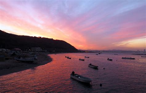 横須賀の観光写真動画を無料で YOKOSUKA MEDIA LIBRARY 夕焼けの走水海岸 平成30年度フォトコンテスト