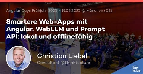 Smartere Web Apps Mit Angular Webllm Und Prompt Api Lokal Und