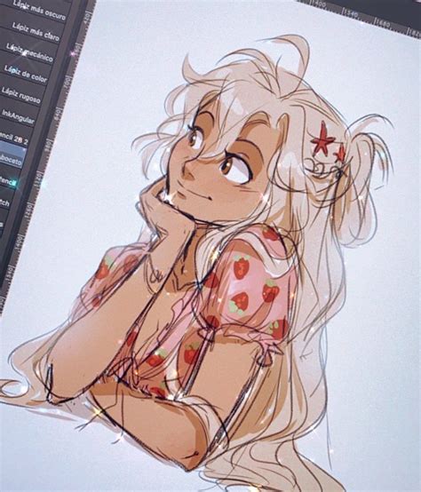 Laia López🤍 On Instagram Quick Diana Doodle Wearing That One Strawberry Dress🍓