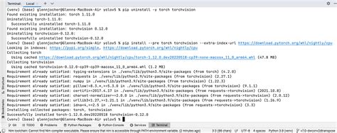 yolov5 mps on macbook air m1 notimplementederror could not run aten empty memory format