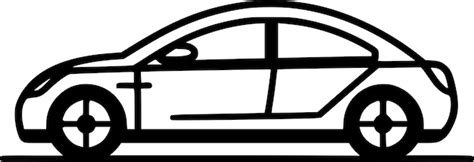 차 터 검은색과 색 프리미엄 벡터