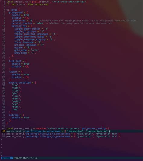Treesitter Highlighting Typescript Files Broke · Issue 3722 · Nvim