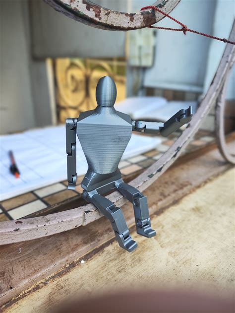 Stl File Articulated Human Body 🦸・3d Printable Model To Download・cults