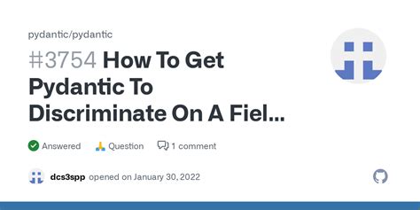 How To Get Pydantic To Discriminate On A Field Within List Union TypeA TypeB Pydantic