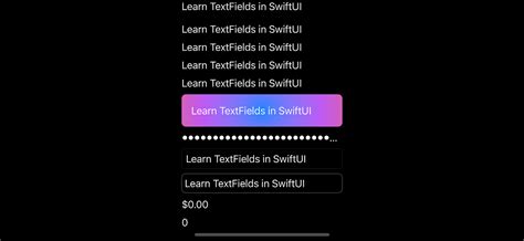 Swiftui Text Input Swiftuis Textfield Is A Fundamental Ui By Chase