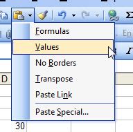 Techniques To Paste Values In Excel A4 Accounting