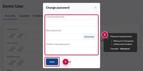 Changing A Password Noventiq Market