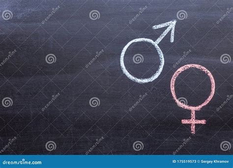 Gender Symbols Venus And Mars Indicate Man And Woman Made From Golden
