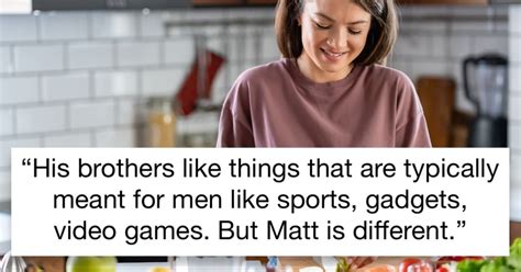 Aita For Having My Son Help Me In The Kitchen My Husband Says It S Too Girly Updated X