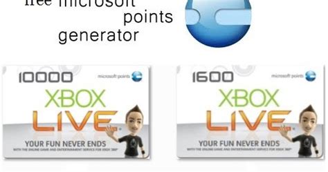 Free Microsoft Points Generator Microsoft Points Codes
