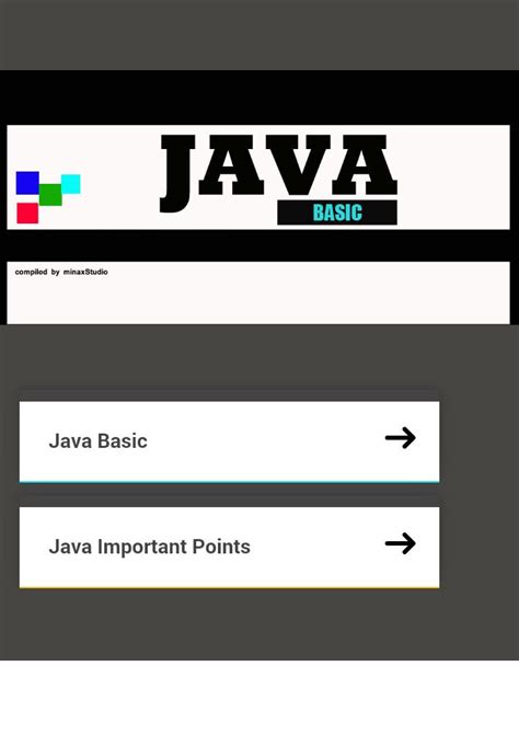 Learn Java Basic Apk للاندرويد تنزيل