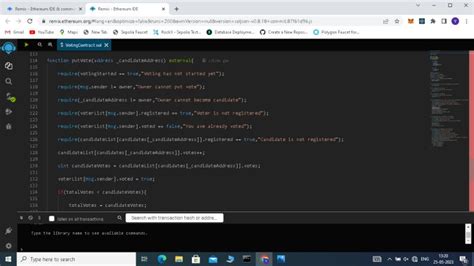 Smartcontracts Voting Solidity Blockchain Yash Jain