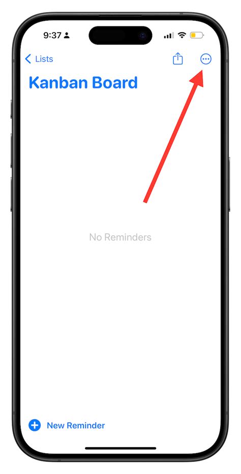 Your Iphones Reminders App Can Now Show Reminders Like A Kanban Board