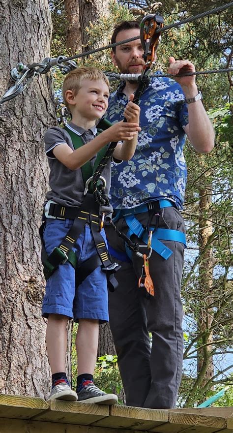CastleWood Treetop Adventure Fun Outdoor Treetop Adventure Course In