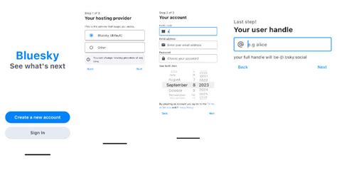Bluesky Clone Built With Flutter Using The Bluesky Package Running On