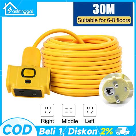 Jual Kabel Sambungan Multi Fungsi Colokan Kabel Listrik Kabel Kerja Bengkel Panjang Kabel 5 10