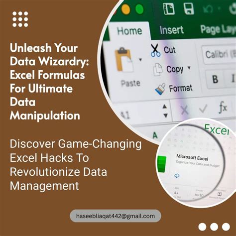 Excelmagic Dataalchemy Excelformulas Dataanalysis Haseeb Liaqat
