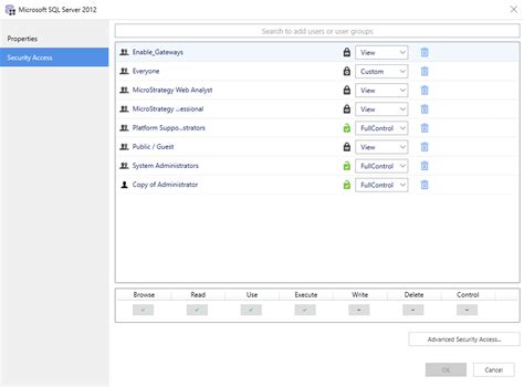 disable and enable gateway access